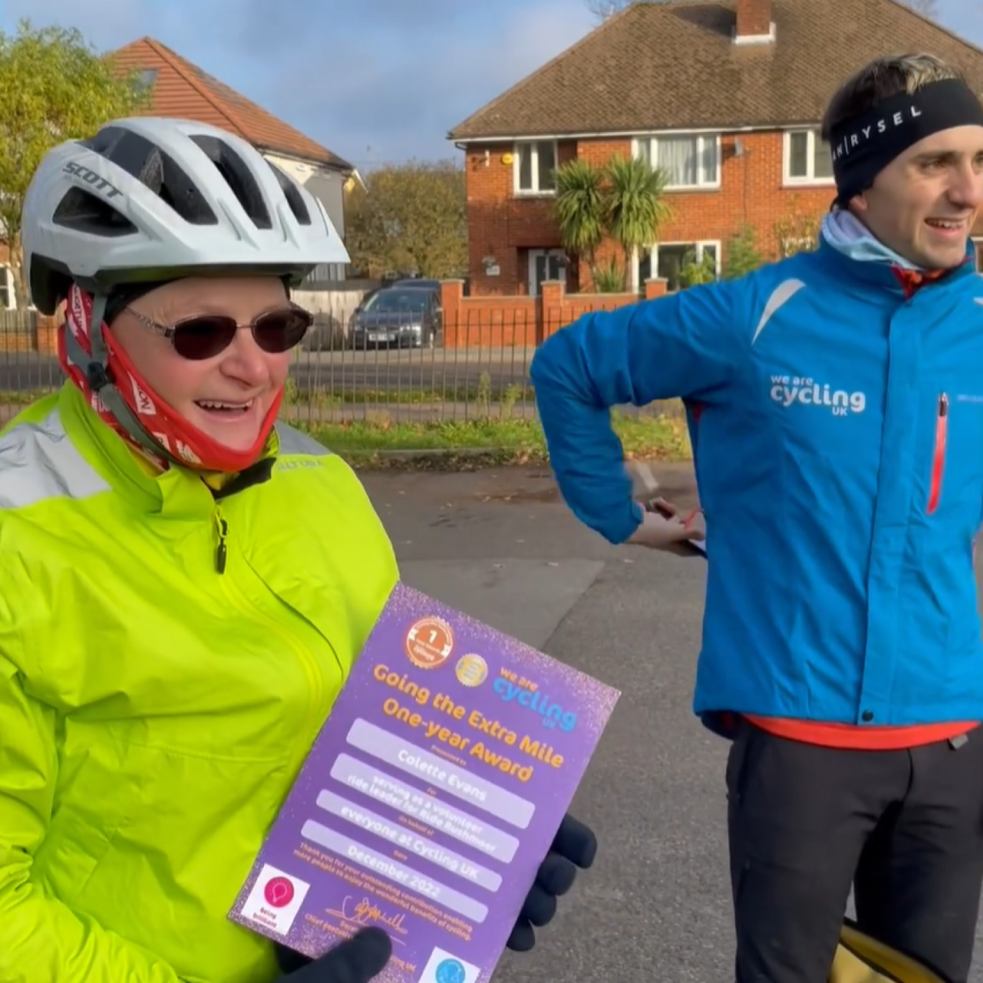 Meet our volunteers: ride leader Colette Evans | Cycling UK